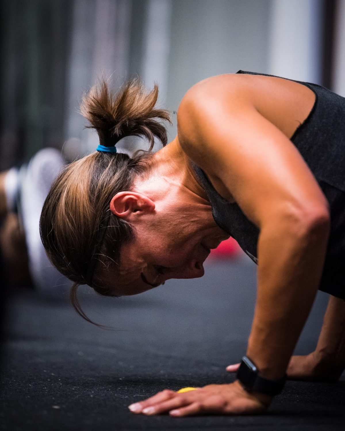 Team WOD: 35-30-25-20-15-10-5: Burpees and Single Arm Thrusters & Solo ...