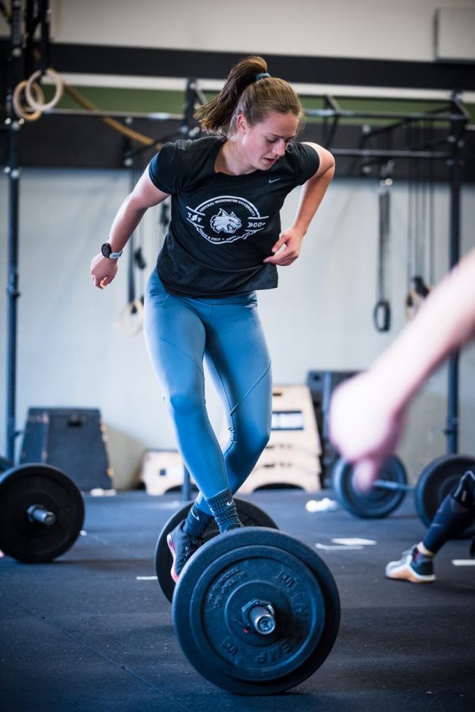 AMRAP 20 mins: Bar Facing Burpees, Ring Dips and Sumo Deadlift High ...