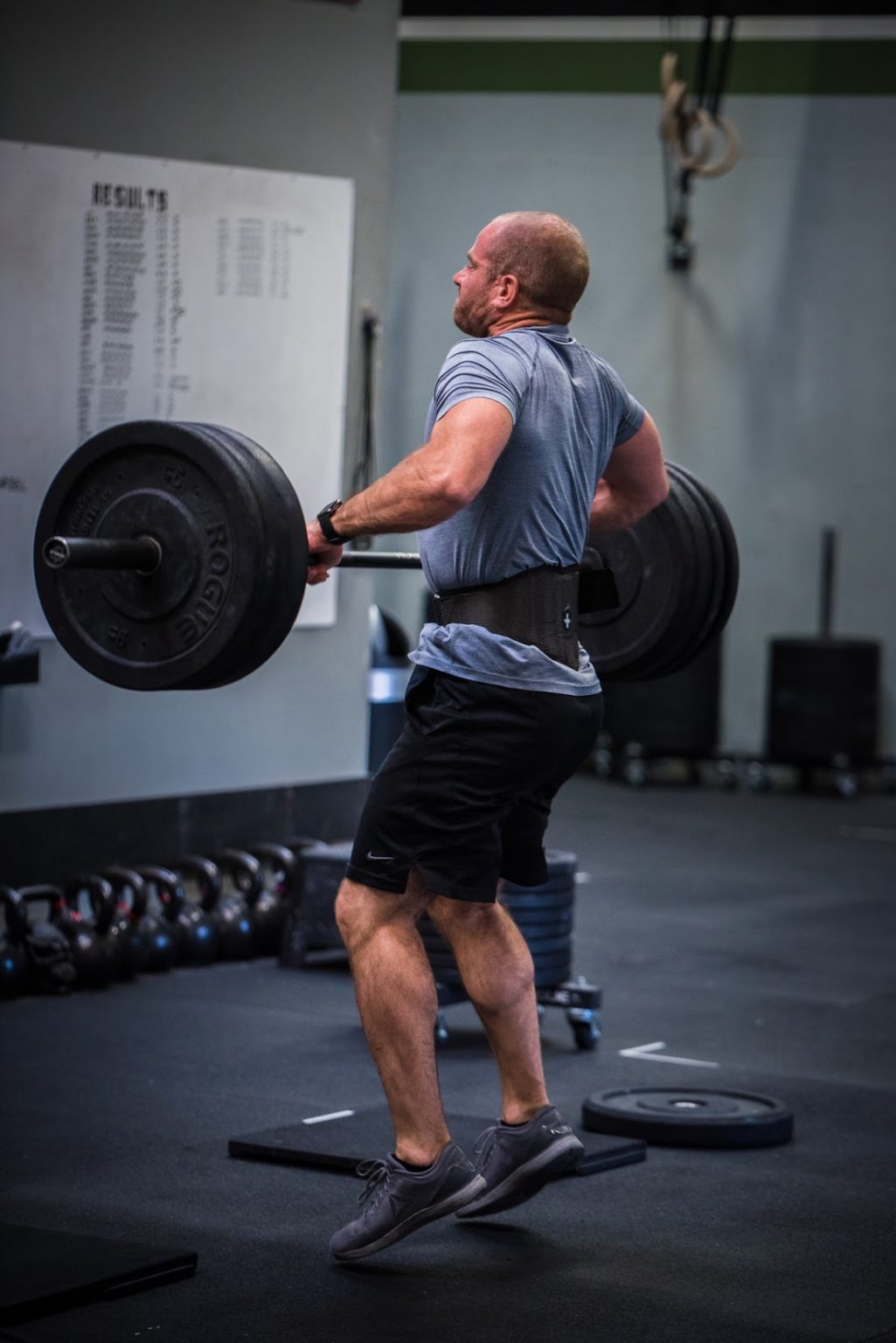 Hang Power Clean 5-4-3-2-1 & 5 RFT: Hang Power Cleans, Burpees, and ...