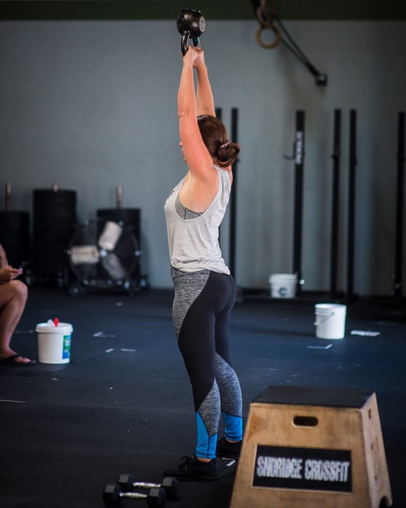 Overhead Squat 6-6-4-4 & 5 RFT: Squat Snatch, Kettlebell Swings, and ...