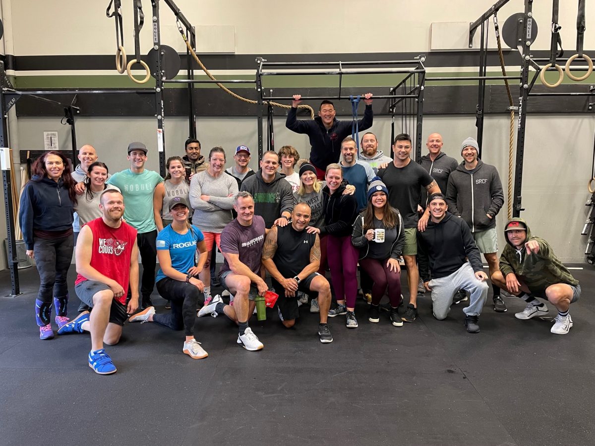 Team WOD: 20 RFT: Hang Power Cleans, Front Squats, and Wall Balls ...