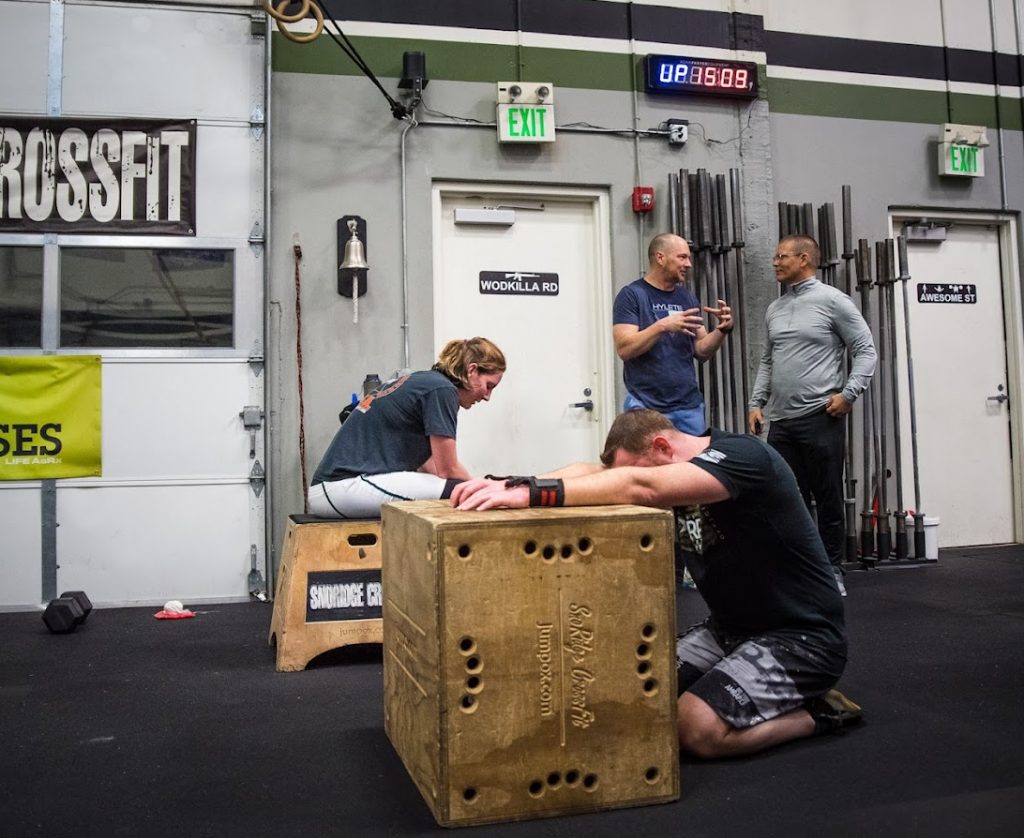 Front Squat 2RM & Death By – Burpee Box Jumps – SNORIDGE CROSSFIT