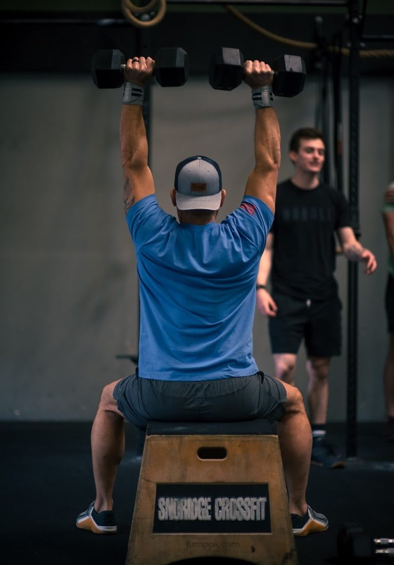 Seated Dumbbell Shoulder Press 6-6-6-6 & Death By Alternating Single ...