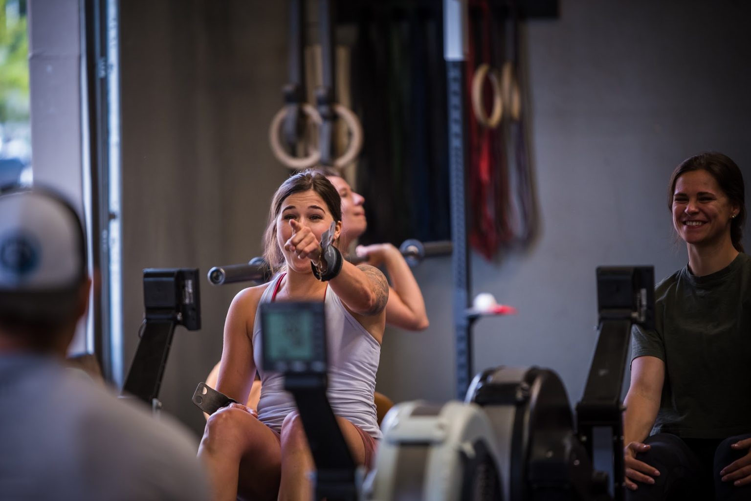 Team WOD: 2 RFT: Partner Rows, Deadlifts, Dumbbell Snatches, and Double ...