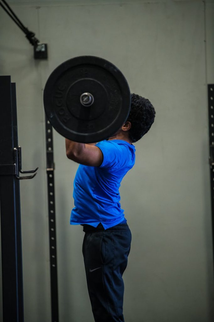 Push Press 3-3-3 & Alt EMOM 18 mins: Rows, Push Press, and Double ...