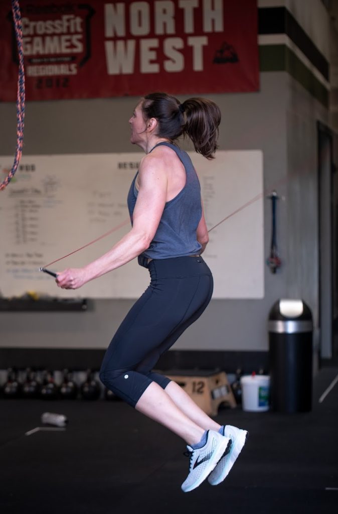 Pt. 1: Alt EMOM 18 mins: Burpees, Wall Balls, and Single Under ...