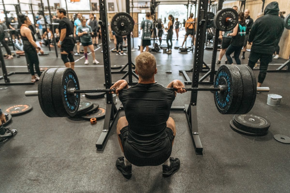 Front Squat 1RM & 10-9-8-7-6-5-4-3-2-1: Box Jump Overs, Front Squats ...