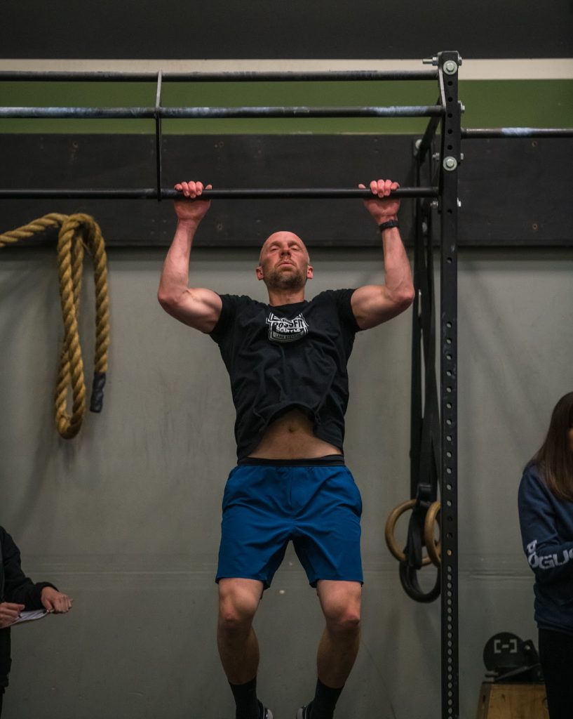 Front Squat 6RM & AMRAP 20 mins: Pull-ups, KB Swings and Box Jumps ...