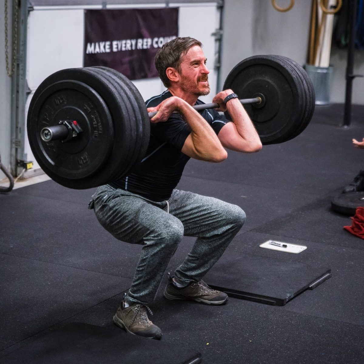 Team WOD: AMRAP 15 mins: Deadlifts, Hang Power Cleans, Push Press and ...